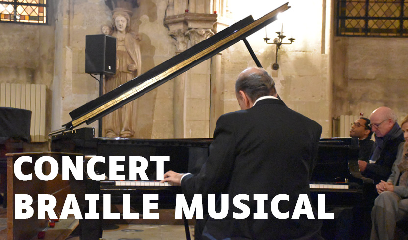 Retour en image sur notre concert pour préserver le braille musical ...